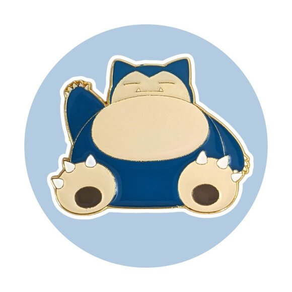 Pokemon | Accessories | Pokemon Enamel Pin Snorlax | Poshmark